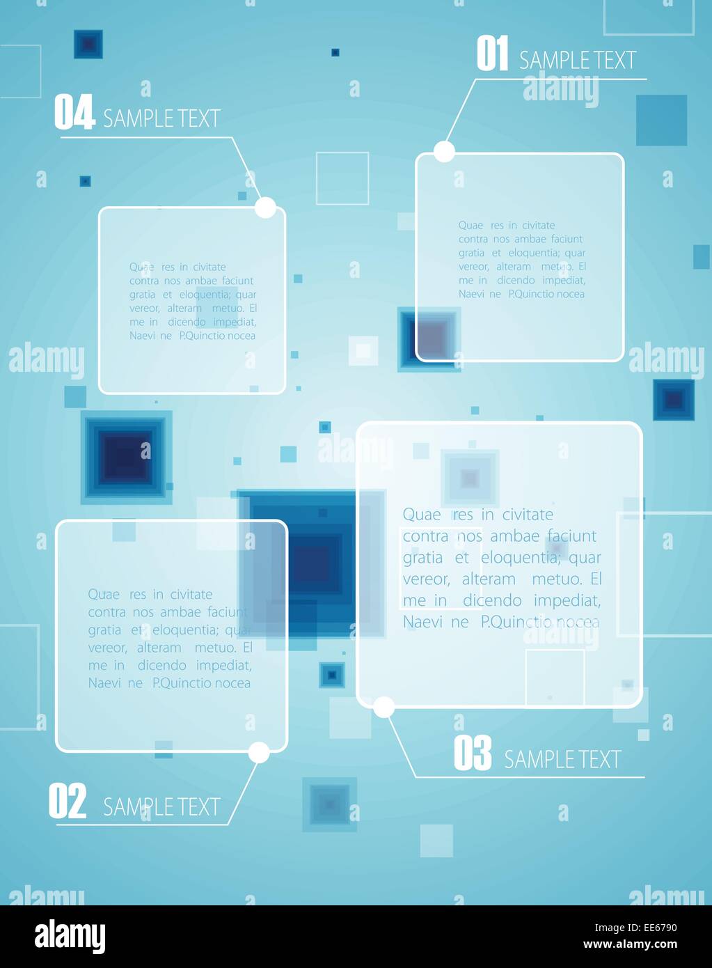 Blue technology background. Vector Stock Vector Image & Art - Alamy