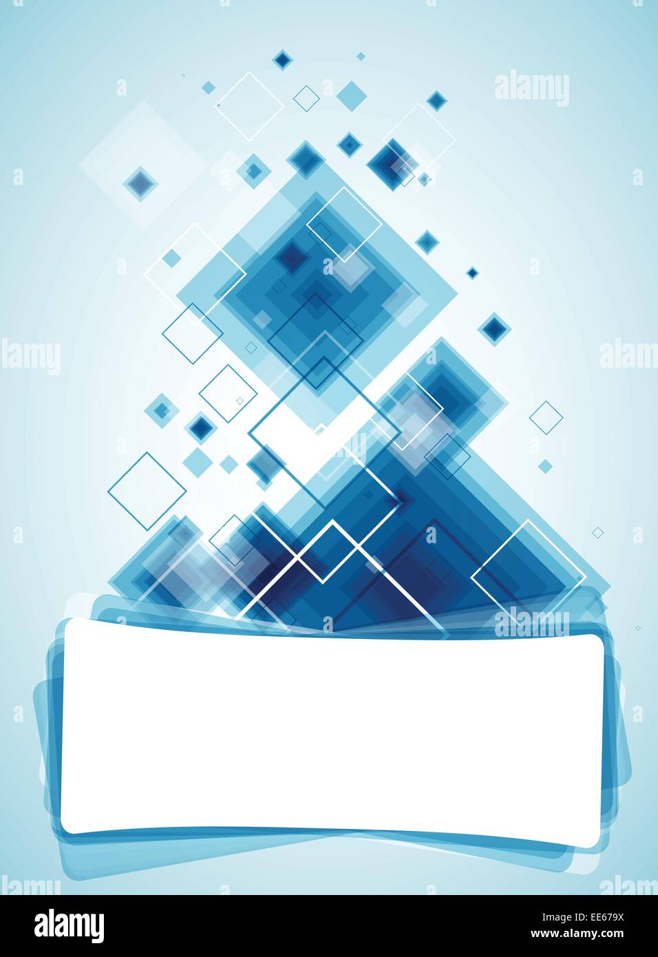 Blue technology background. Vector Stock Vector Image & Art - Alamy