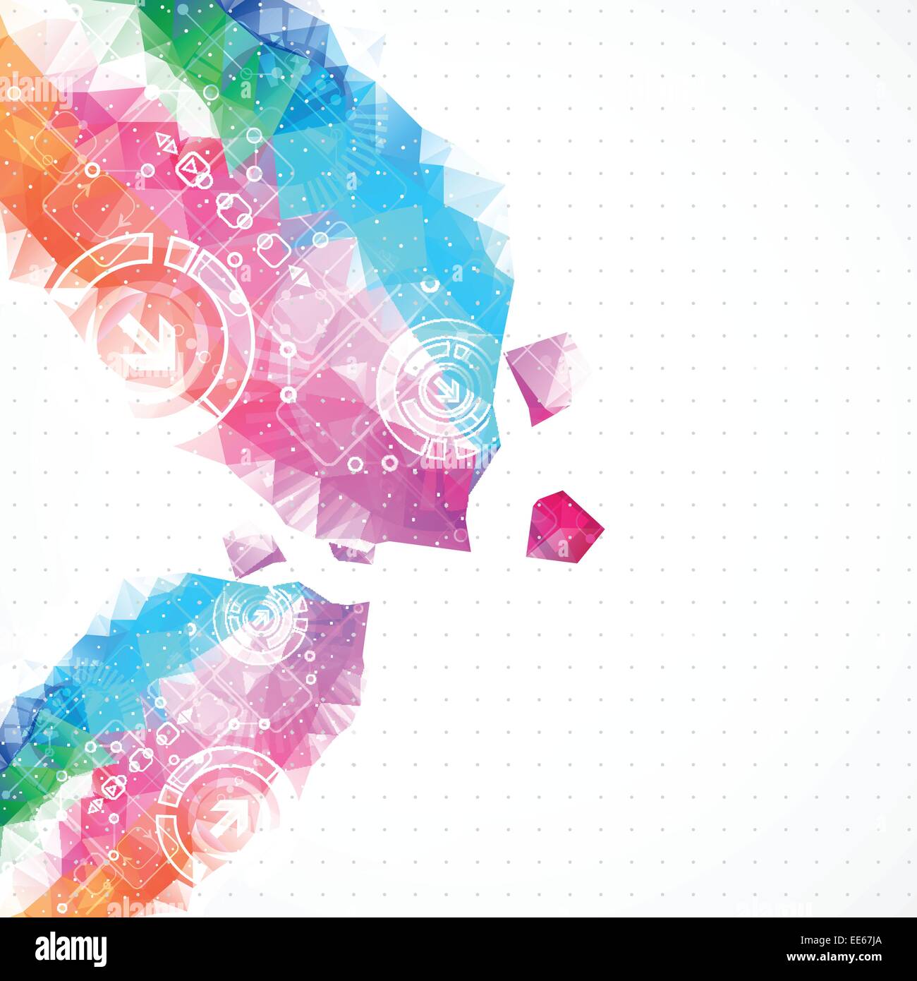 Technology triangle hi-res stock photography and images - Alamy