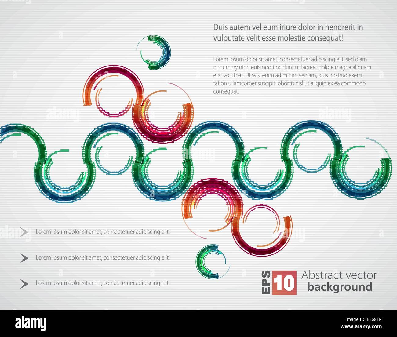 Abstract background with plexus effect. Scientific and technological ...