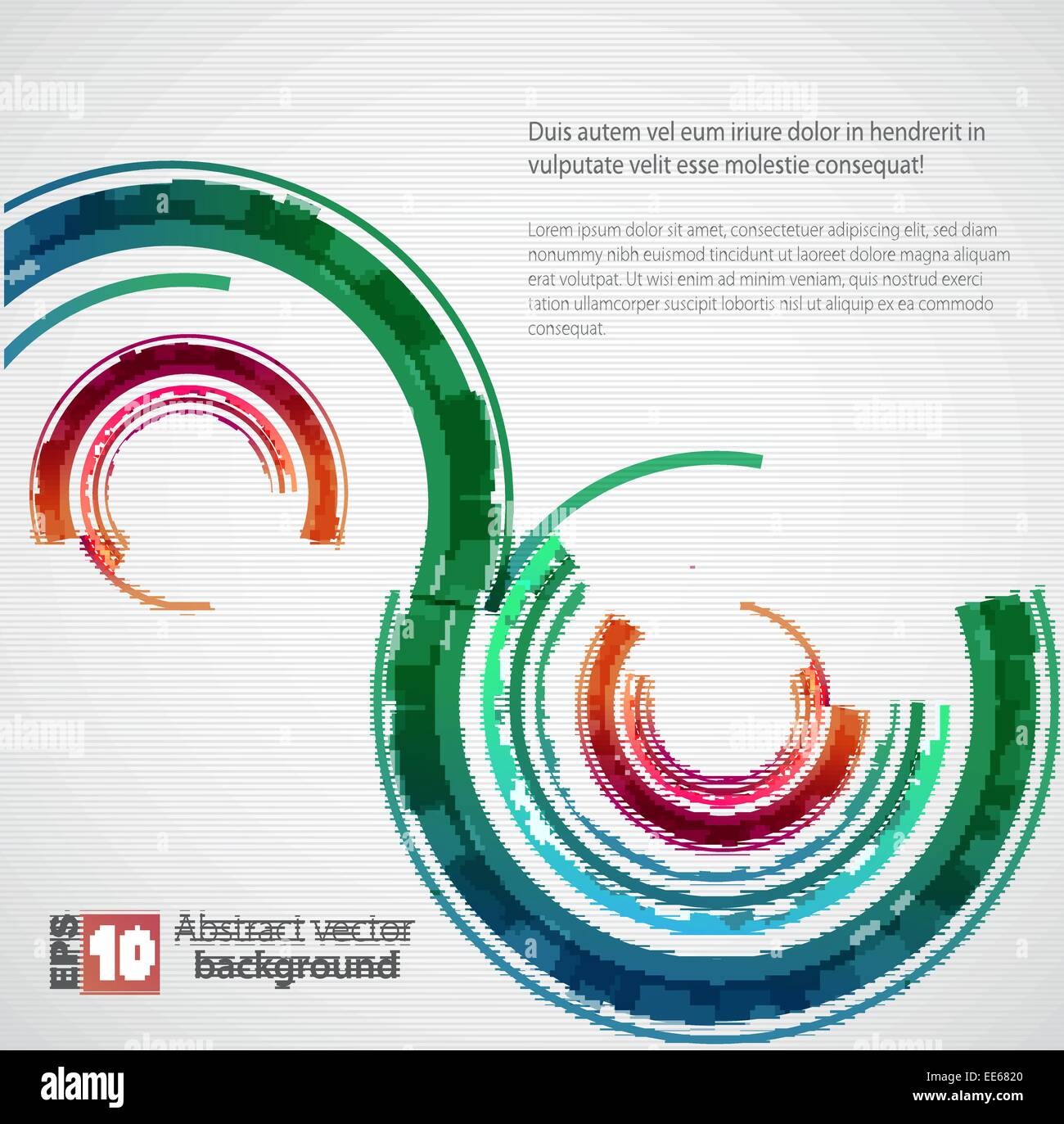 Abstract background with plexus effect. Scientific and technological ...