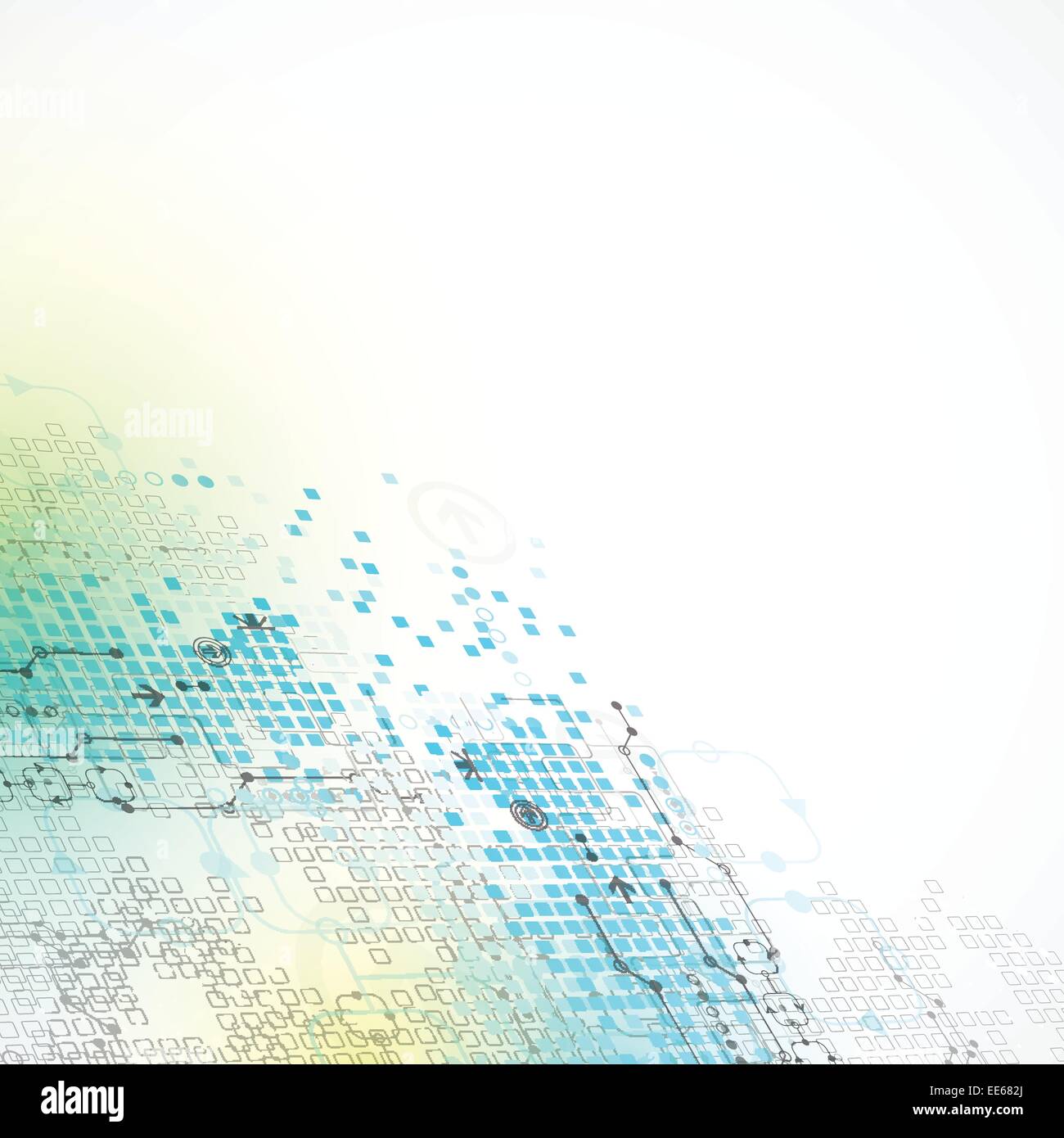 Abstract square technology concept of business background. Vector Stock ...