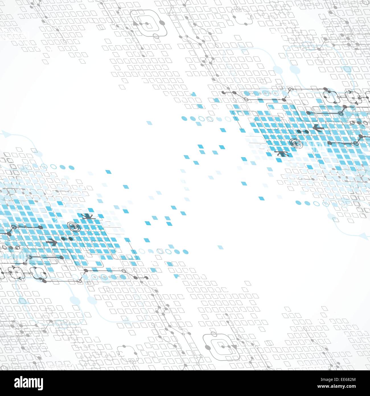 Abstract square technology concept of business background. Vector Stock ...