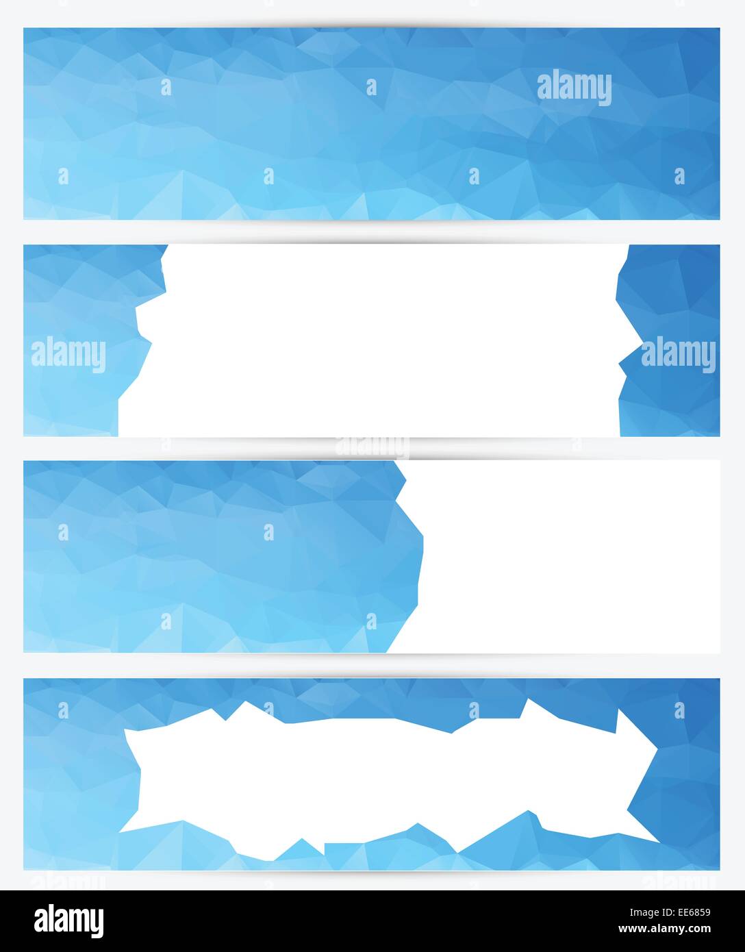 Set of web banners Stock Vector Image & Art - Alamy
