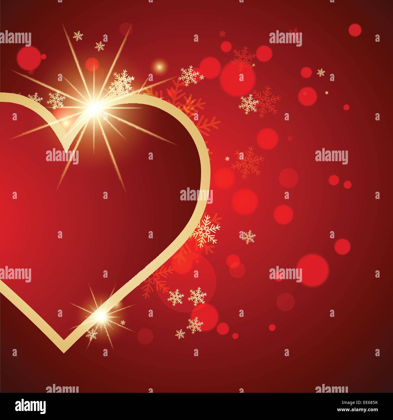 Nice abstract background with hearts Stock Vector Image & Art - Alamy