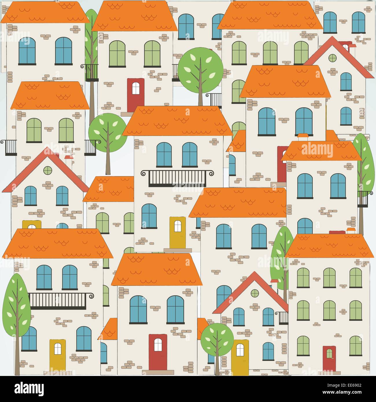 Background beautiful bench building Stock Vector Images - Alamy