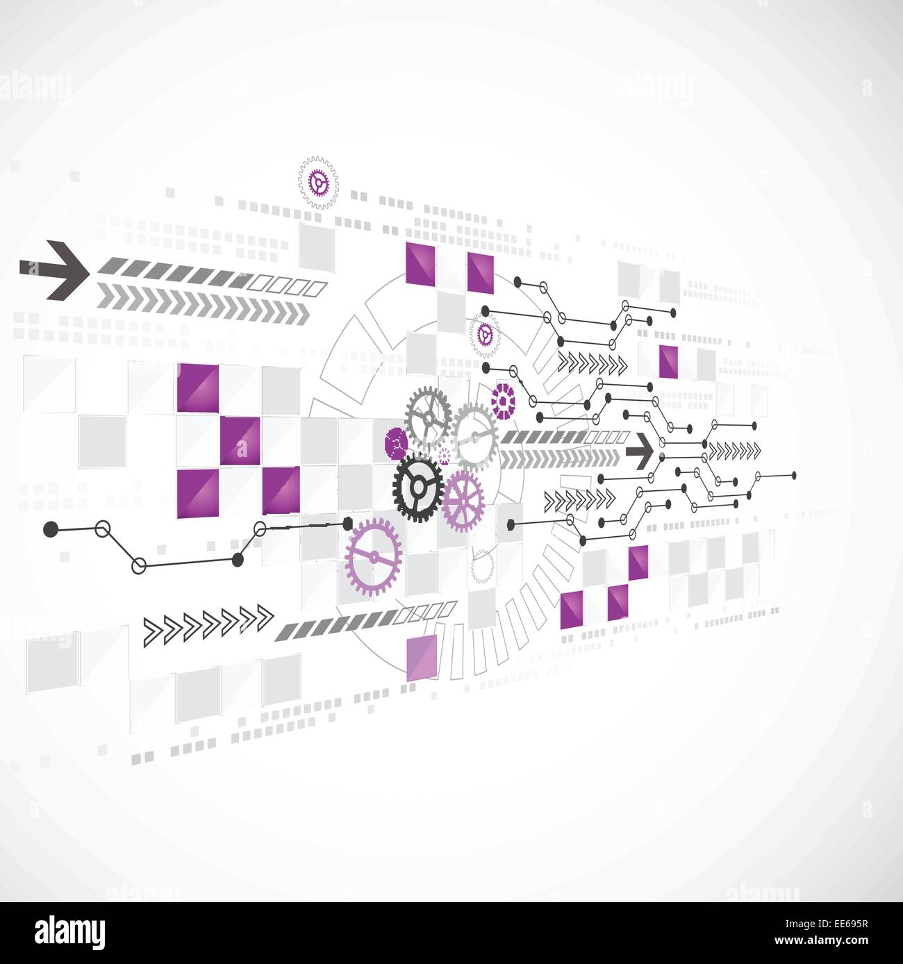 Abstract computer technology background for your business. Vector Stock ...