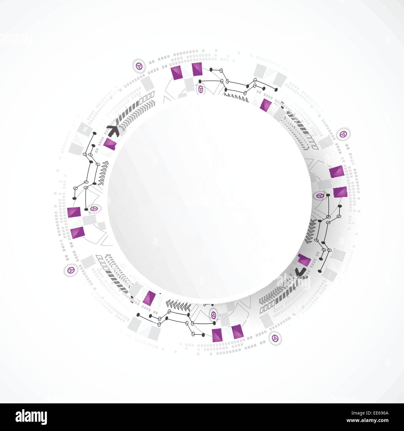 Abstract computer technology background for your business. Vector Stock ...