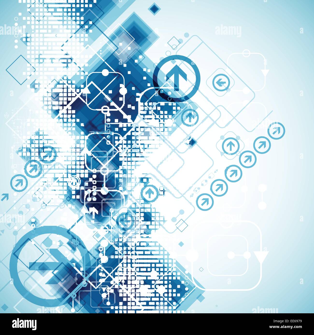 Abstract technology business template background. Vector Stock Vector ...