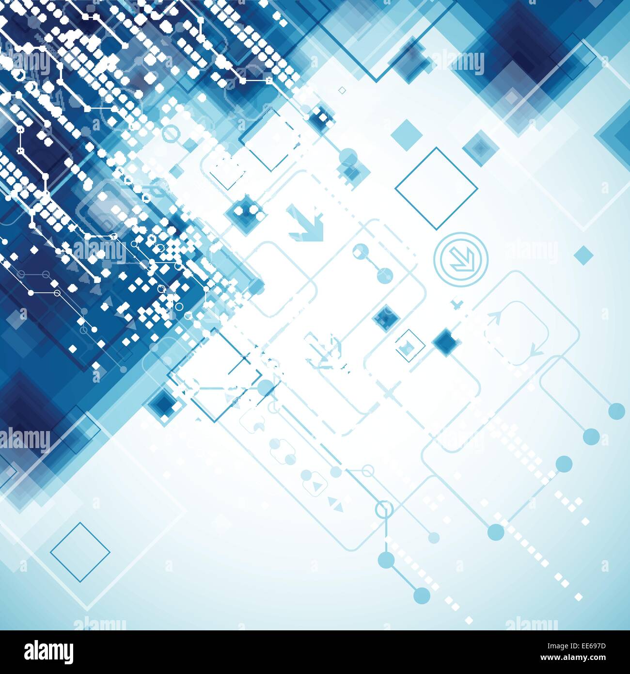 Abstract technology business template background. Vector Stock Vector ...