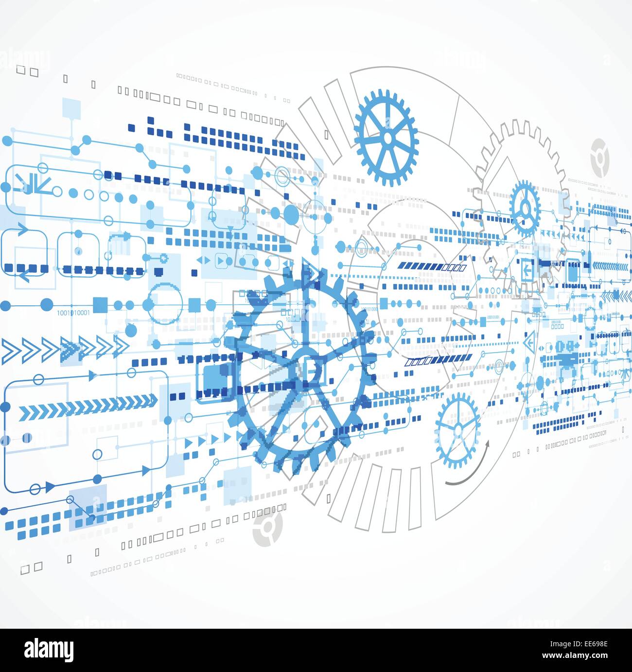 Abstract technology business template background. Vector Stock Vector ...