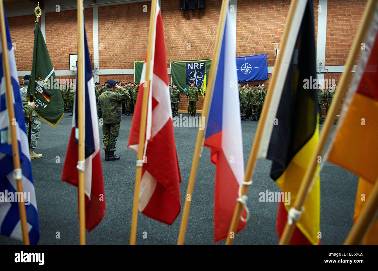 The German commander of the 1 (German/Netherlands) Corps, Lieutenant ...