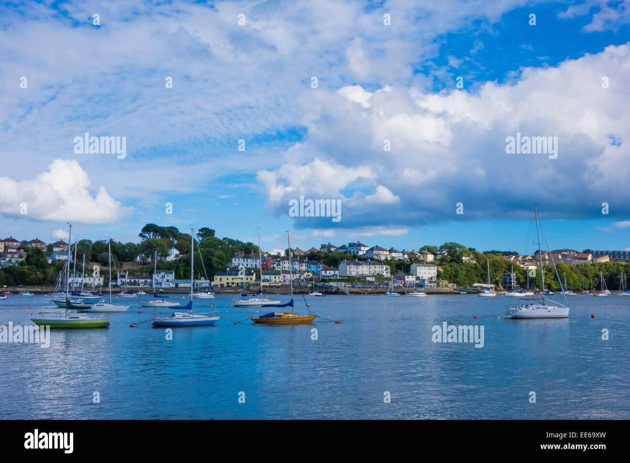 Yachts in Saltash Cornwall England UK Stock Photo - Alamy