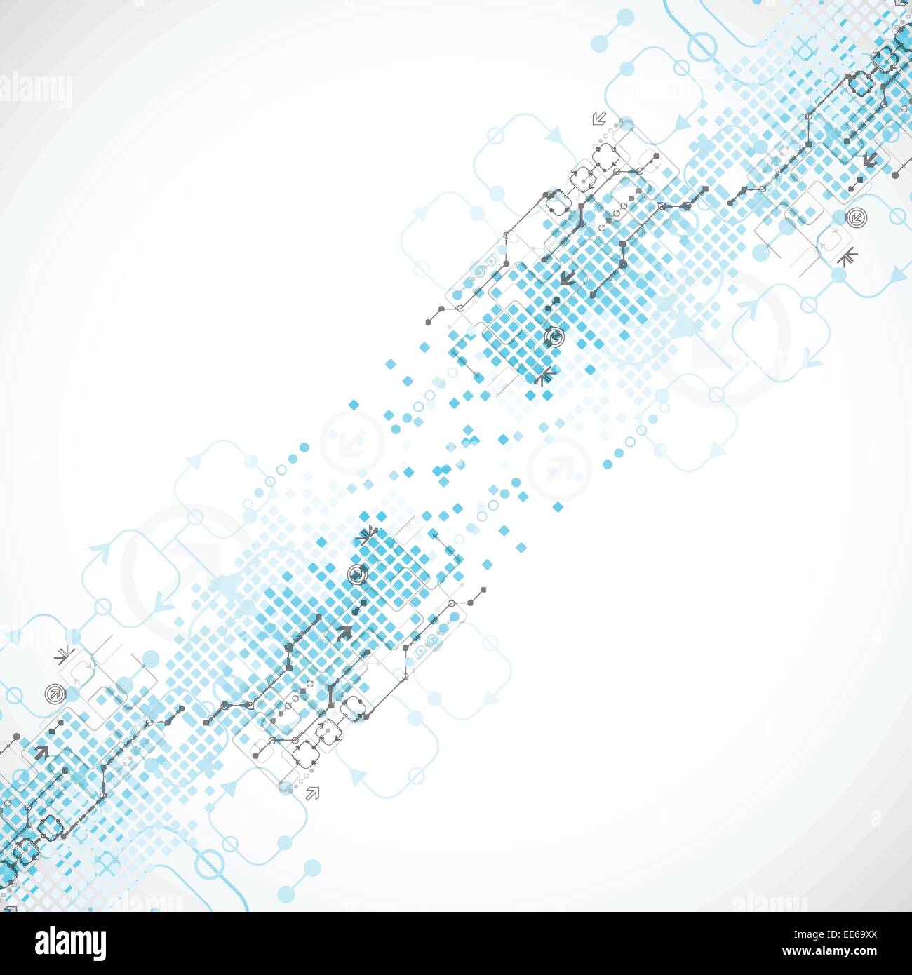 Abstract technological background. Vector illustration Stock Vector ...