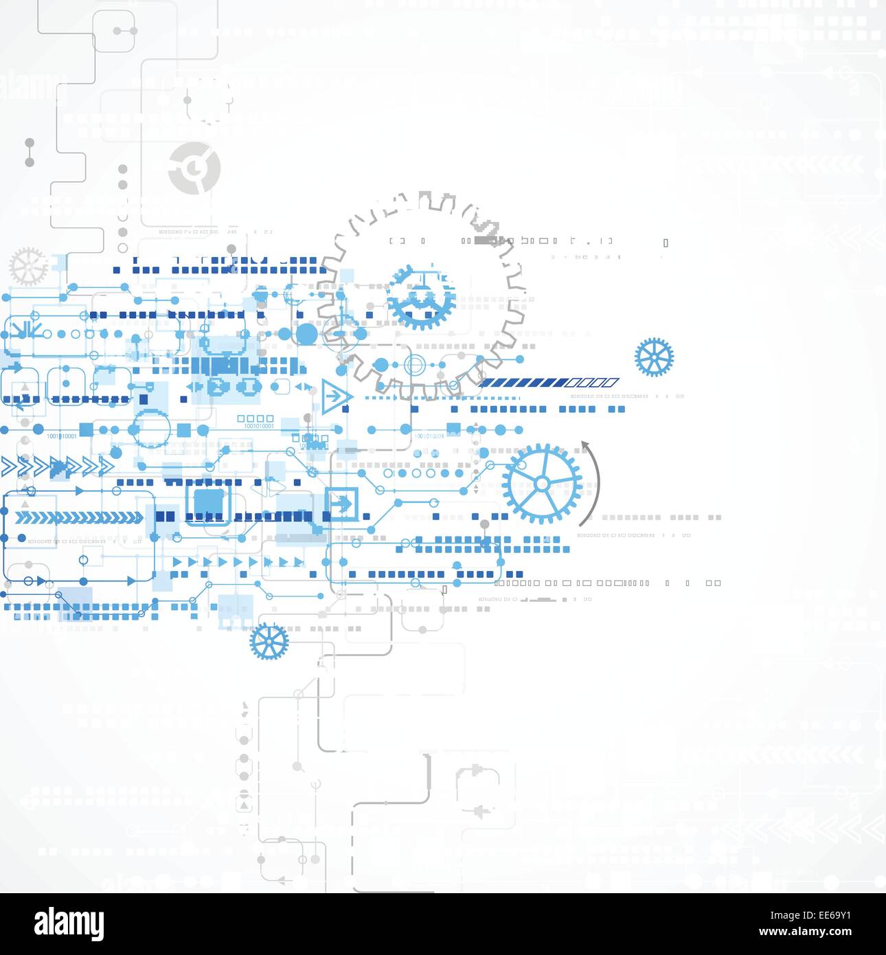 Abstract technology business template background. Vector Stock Vector ...