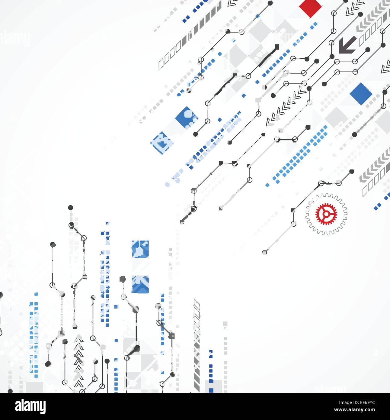 Abstract technology business template background. Vector Stock Vector ...