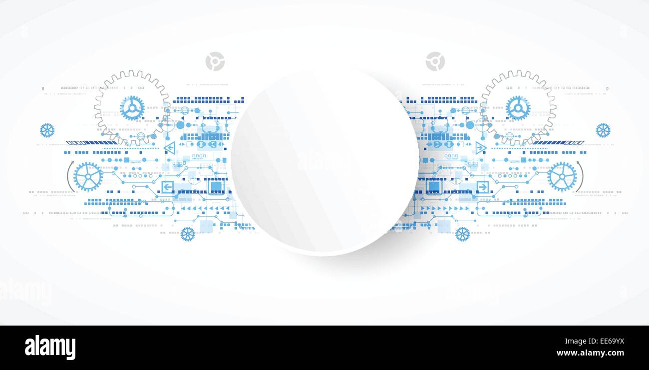 Abstract technology business template background. Vector Stock Vector ...
