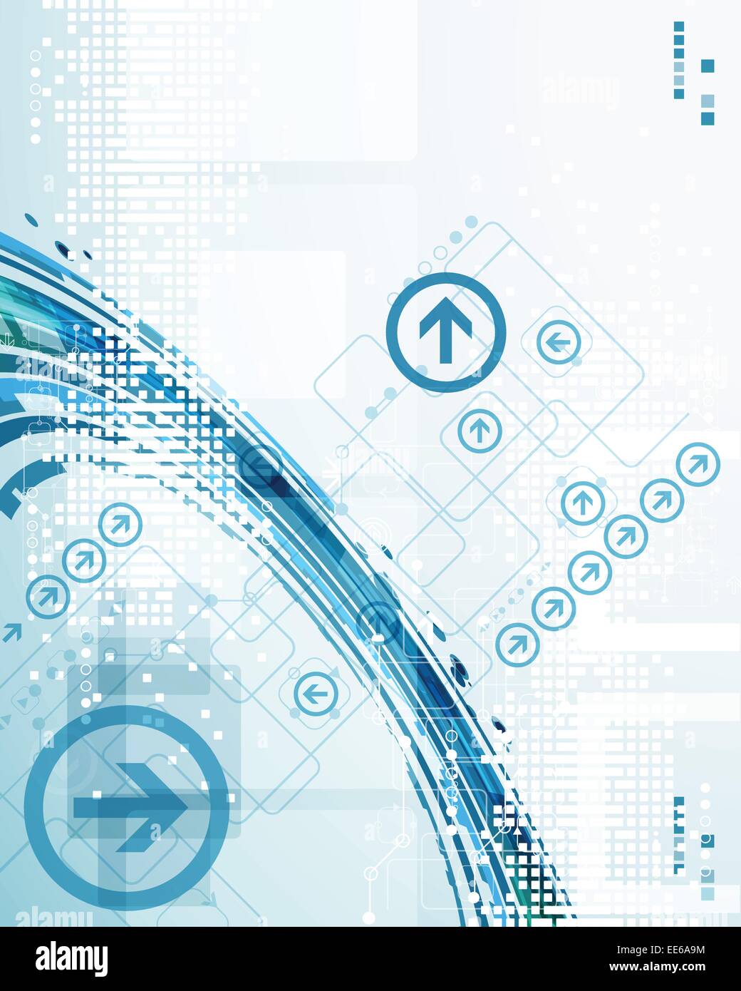 Abstract technology business template background. Vector Stock Vector ...