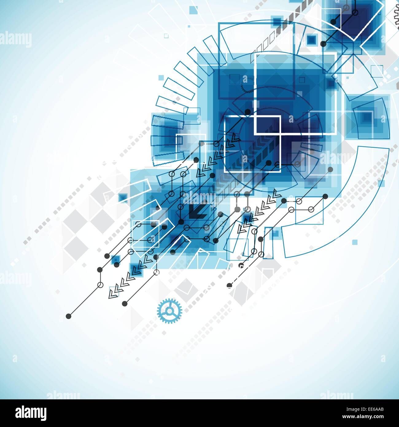 Abstract technology business template background. Vector Stock Vector Image & Art - Alamy