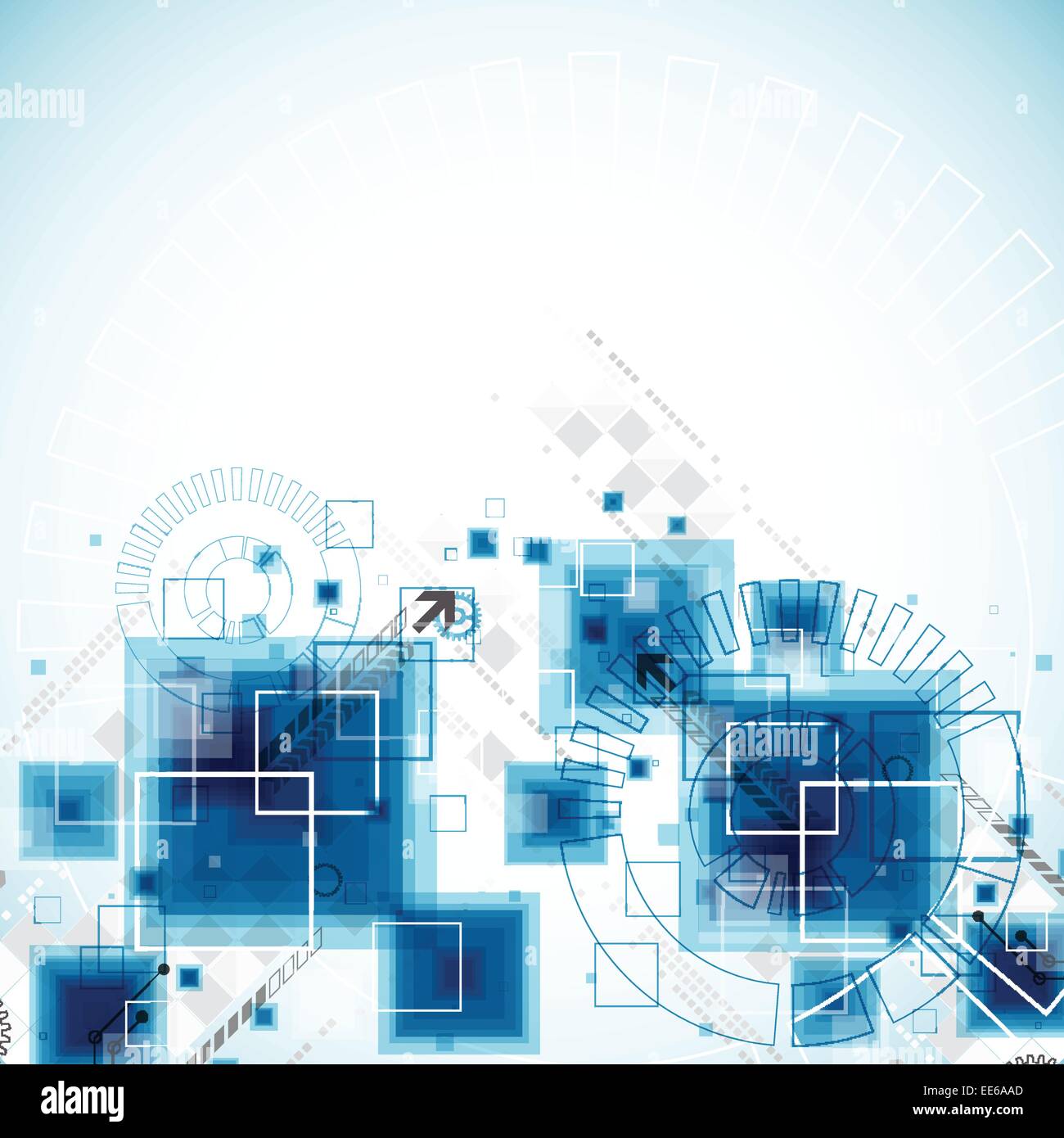 Abstract technology business template background. Vector Stock Vector ...