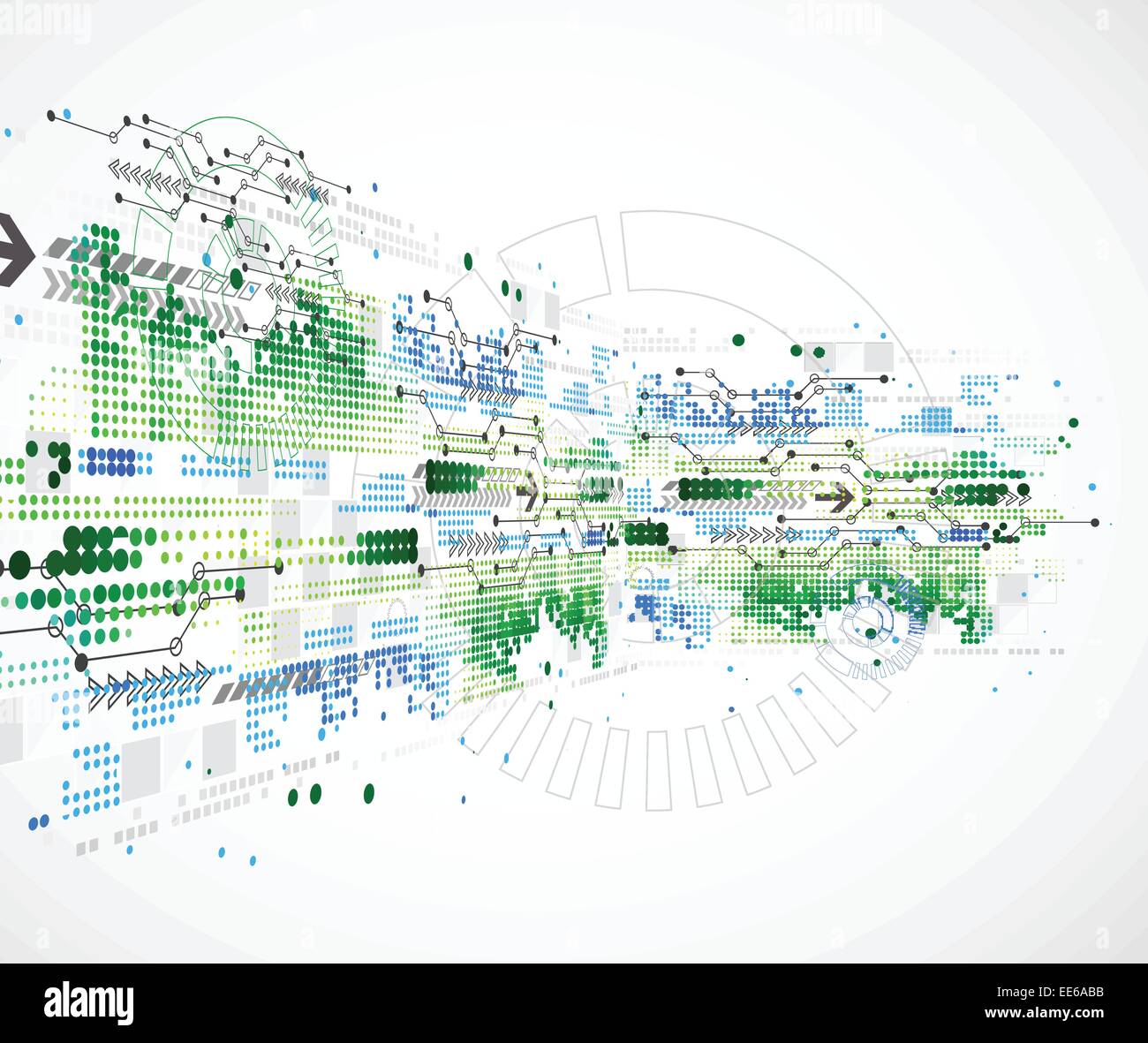 Abstract technology business template background. Vector Stock Vector ...