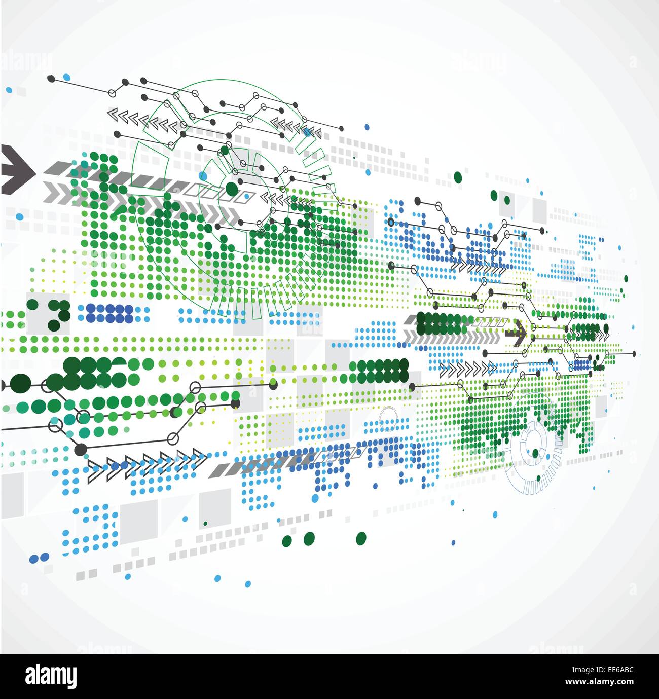 Abstract technology business template background. Vector Stock Vector ...