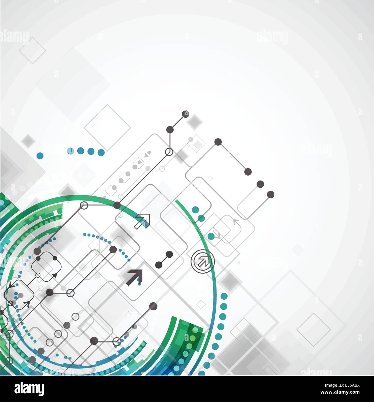 Abstract color technology computer business background Stock Vector ...