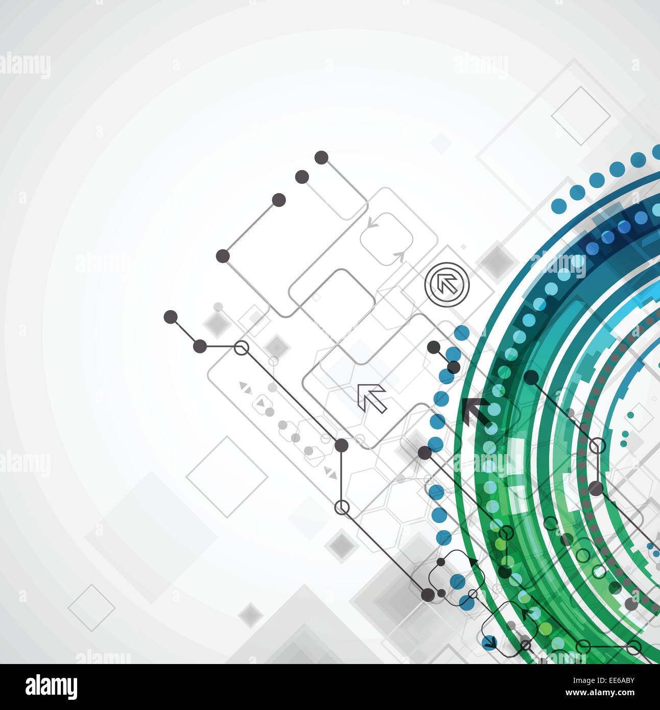 Abstract color technology computer business background Stock Vector ...