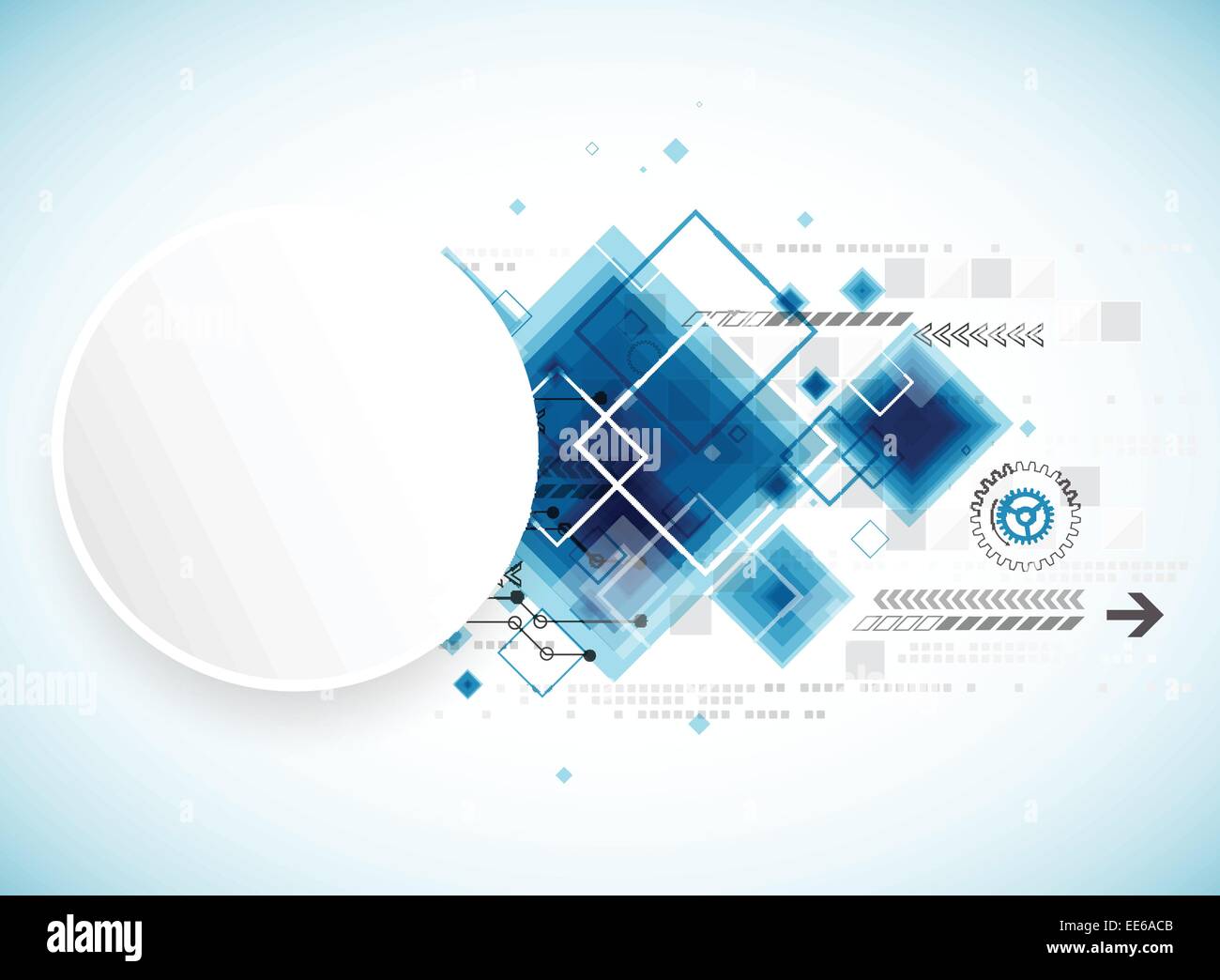 Abstract technology business template background. Vector Stock Vector ...