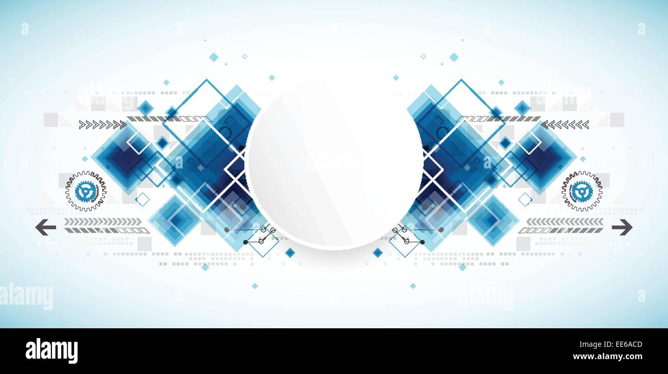 Abstract technology business template background. Vector Stock Vector ...