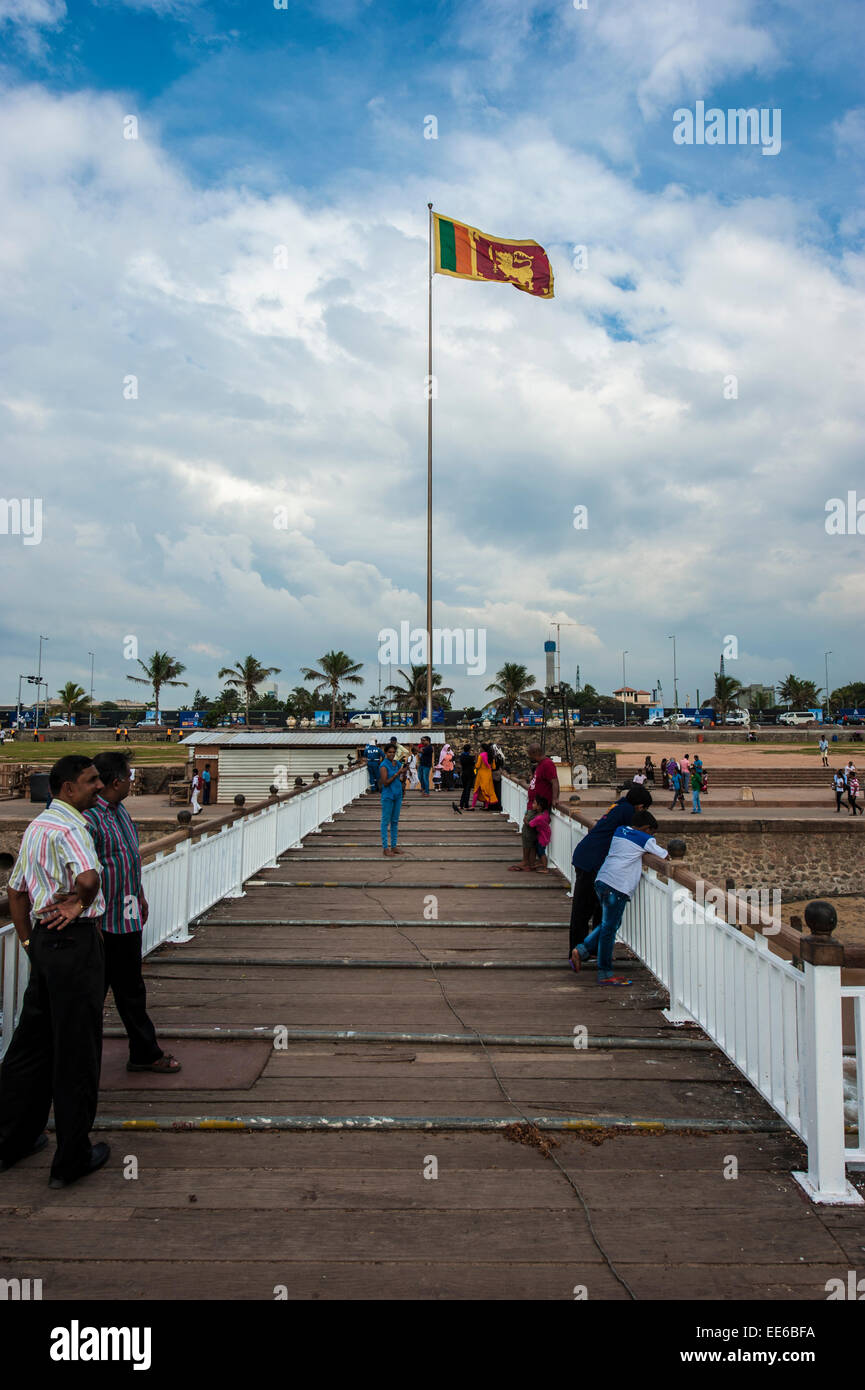 The Galle Face Green in central Colombo, Sri Lanka Stock Photo - Alamy