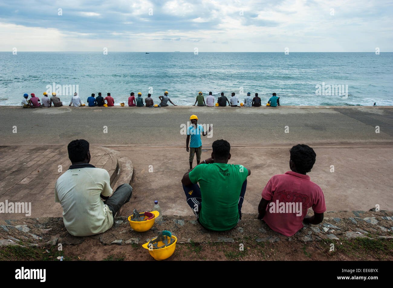 The Galle Face Green in central Colombo, Sri Lanka Stock Photo - Alamy