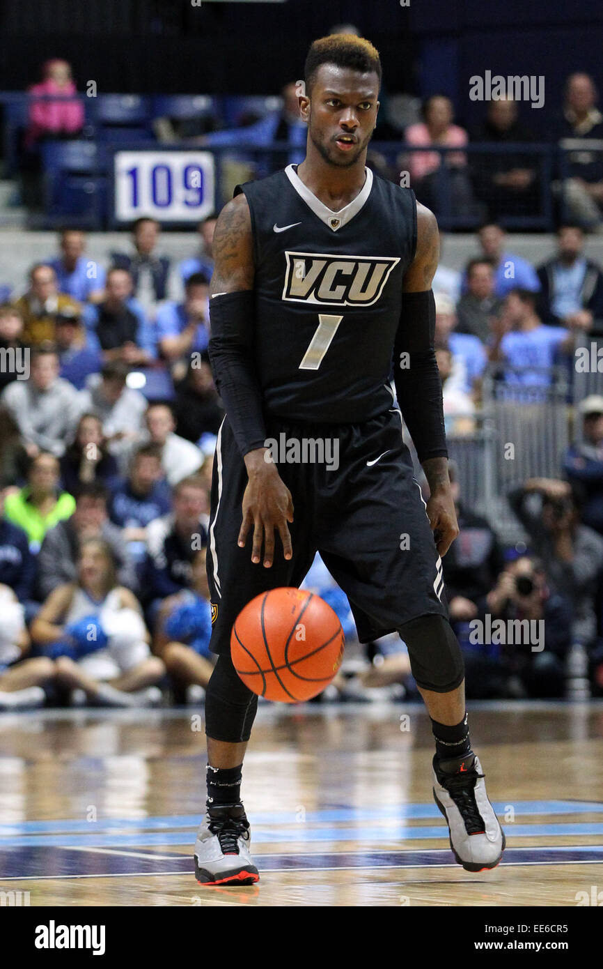 Virginia commonwealth rams guard jequan lewis 1 hi-res stock ...