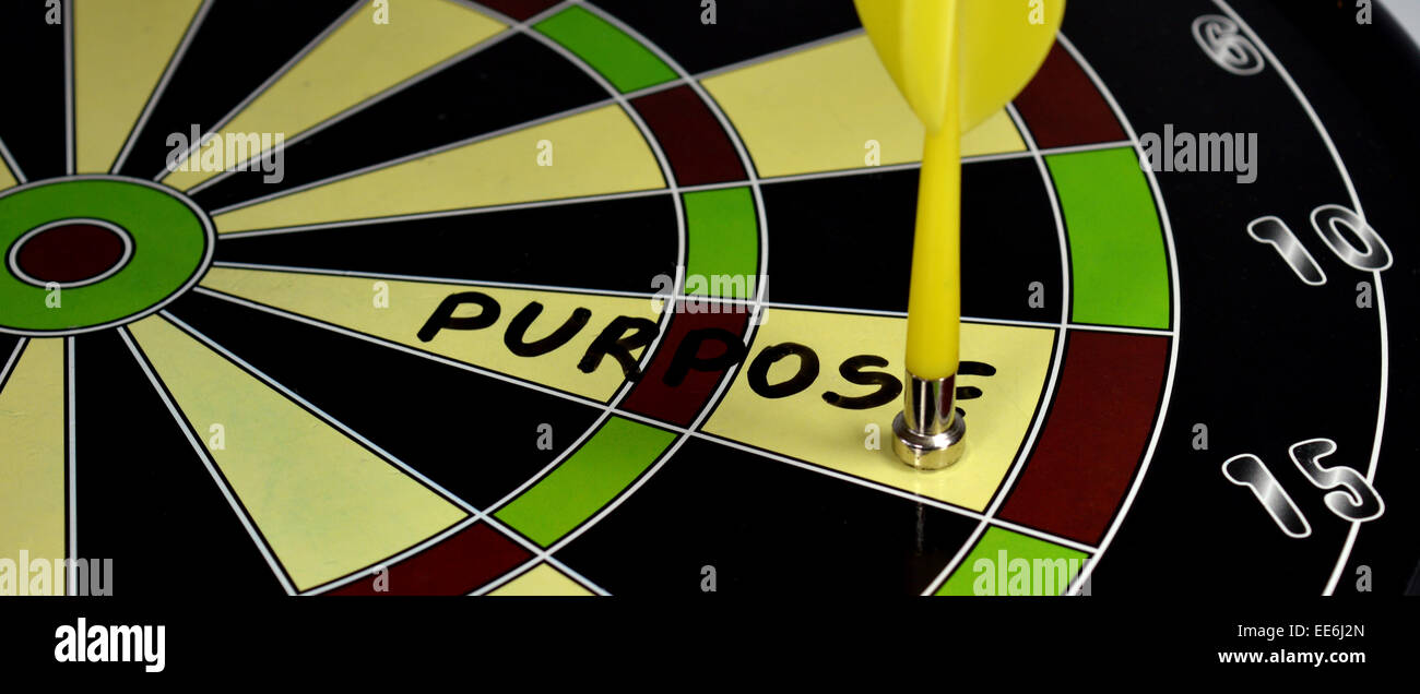 Hit right on target Stock Photo - Alamy