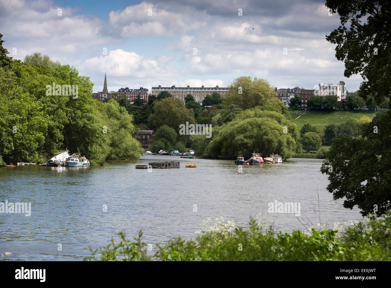 UK, London, Richmond from River Thames at Ham House Stock Photo - Alamy