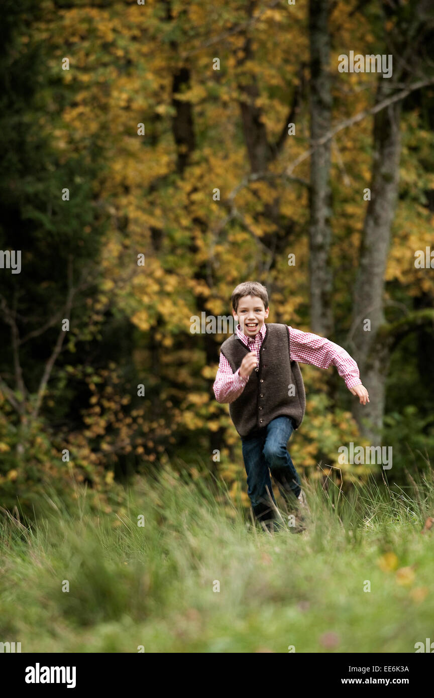 Teen running boy series hi-res stock photography and images - Alamy