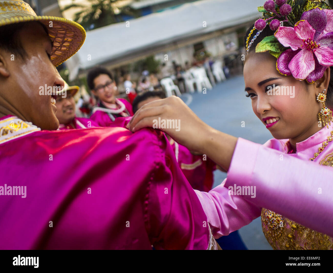 Bangkok, Bangkok, Thailand. 14th Jan, 2015. Participants in the 2015 ...