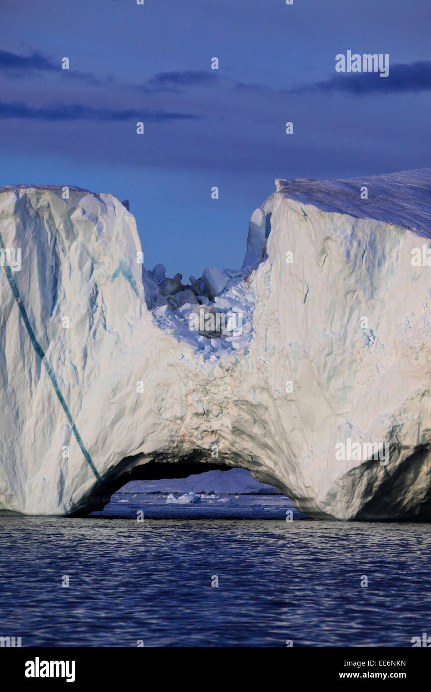 Iceberg with natural arch hi-res stock photography and images - Alamy