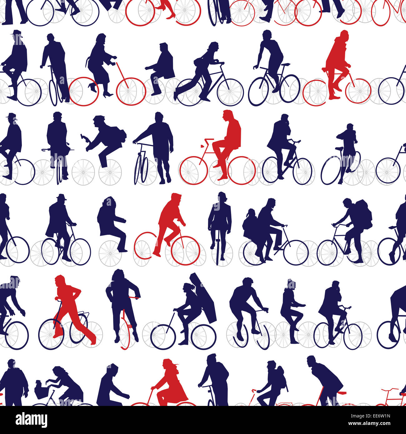 Vintage cycling figures hi-res stock photography and images - Alamy