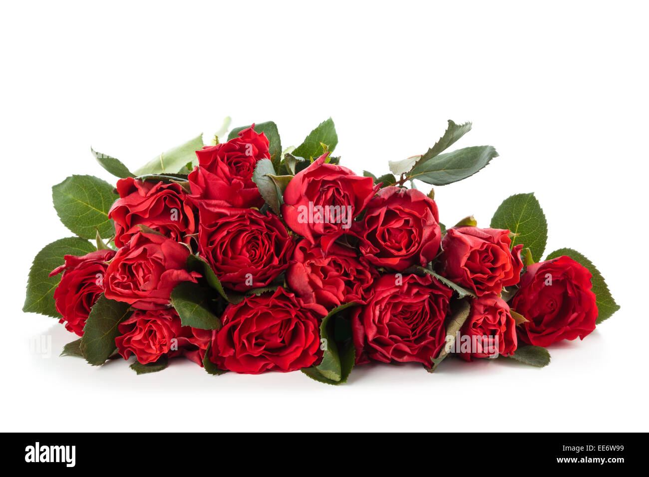 Heap of red roses Stock Photo - Alamy