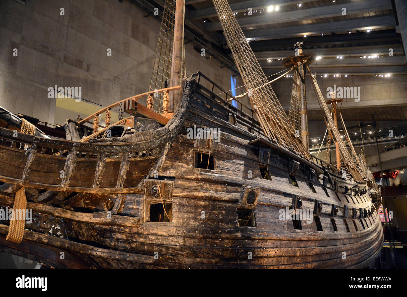 Vasa ship inside vasa museum hi-res stock photography and images - Alamy