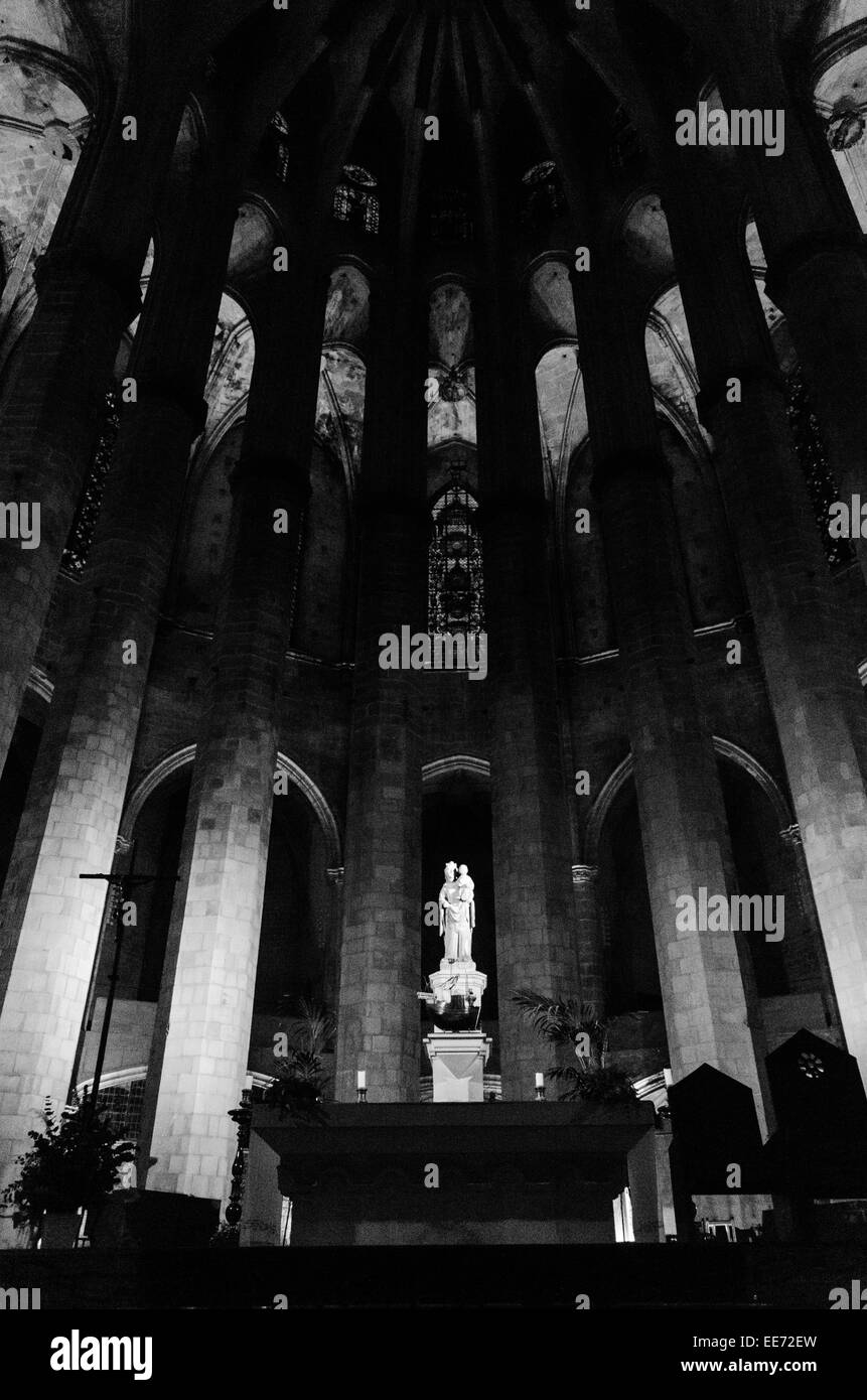 Cathedral from santa maria Black and White Stock Photos & Images - Alamy