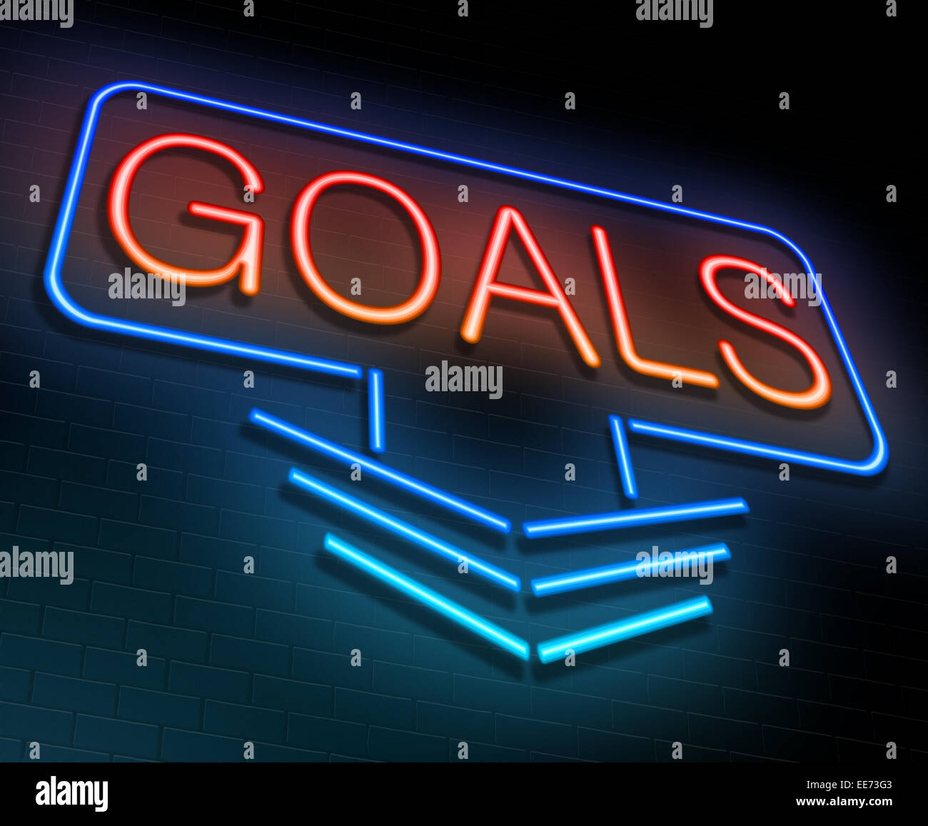 Goal aspiration aspire challenge hi-res stock photography and images ...