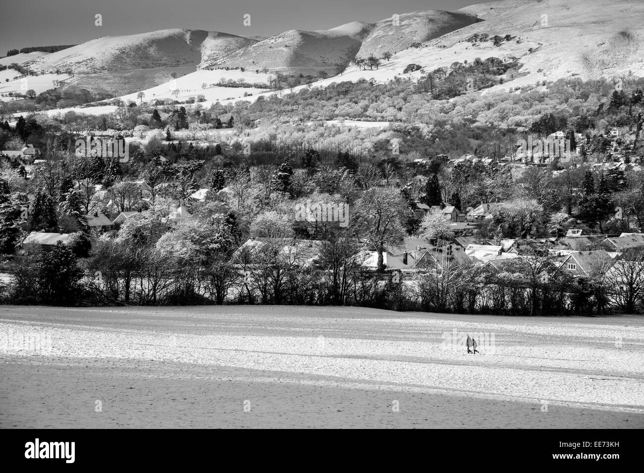 Church Stretton, known as Little Switzerland, sitting at the foot of ...