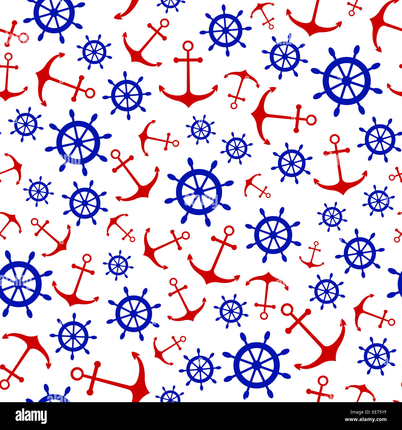 Red Anchor Background