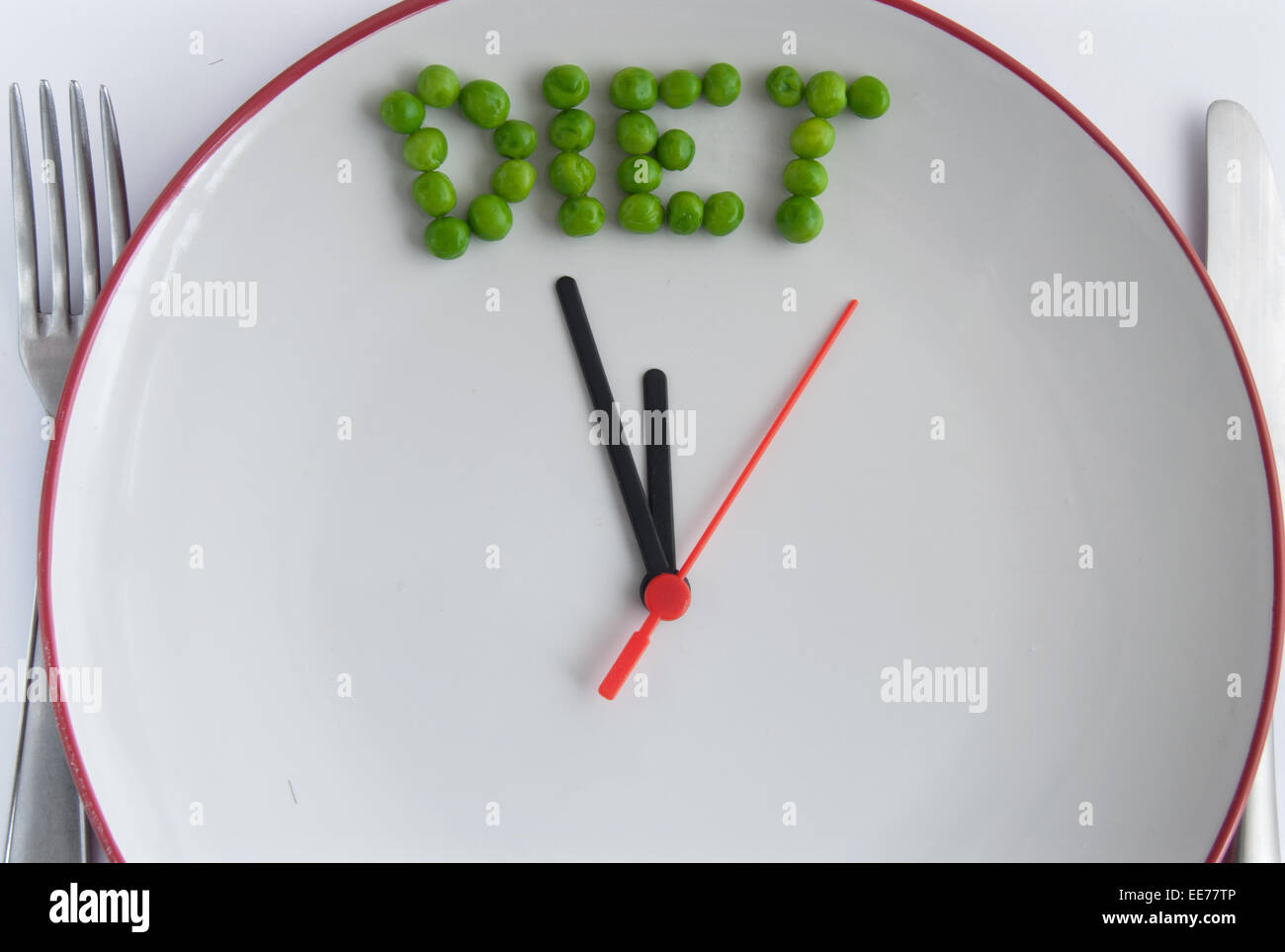 Time to diet Stock Photo - Alamy