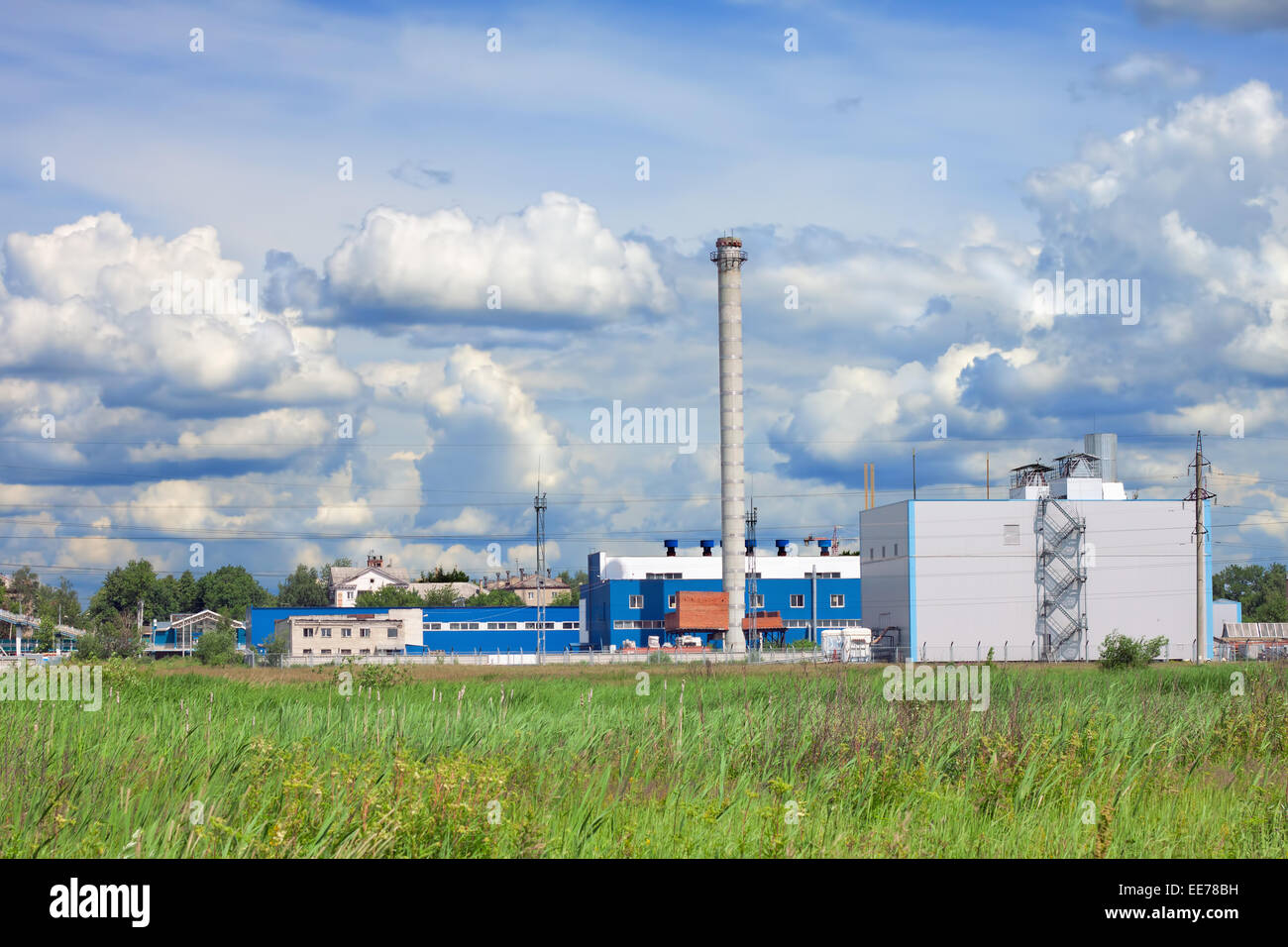 factory in the rural Stock Photo - Alamy