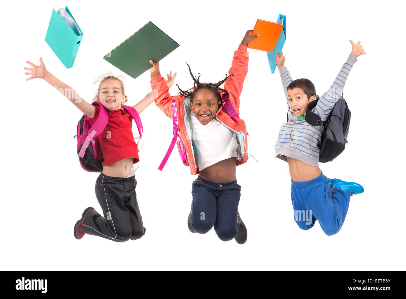 Children Jumping School