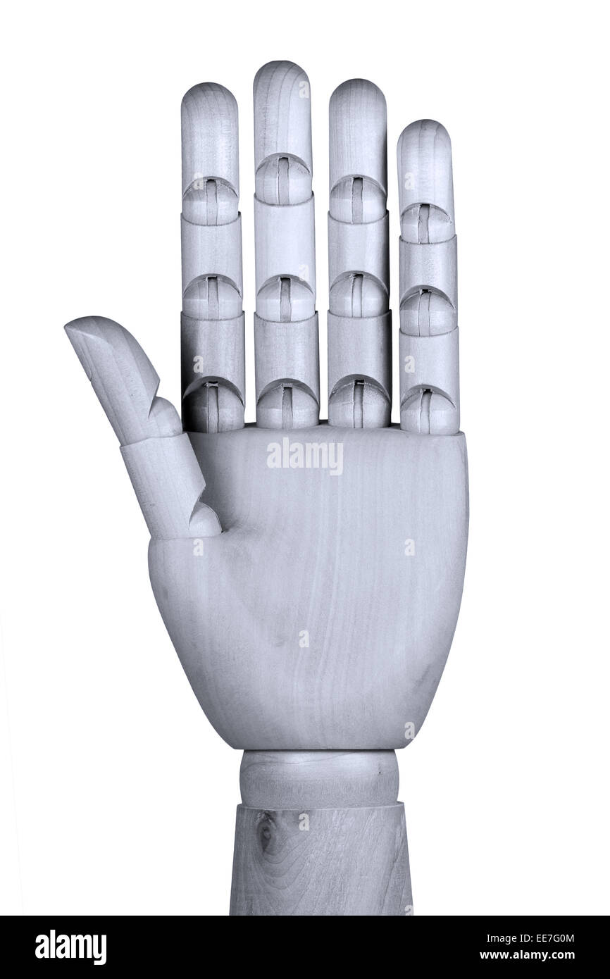 Flat hand showing model hi-res stock photography and images - Alamy