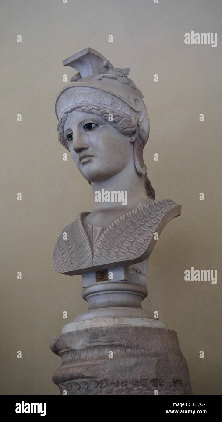Greece sculptures in Vatican museum, Italy Stock Photo - Alamy